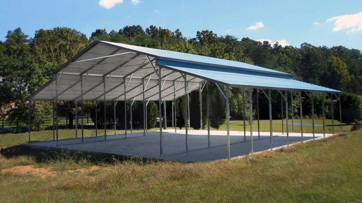 Fully Open Barn | Custom Structures Direct
