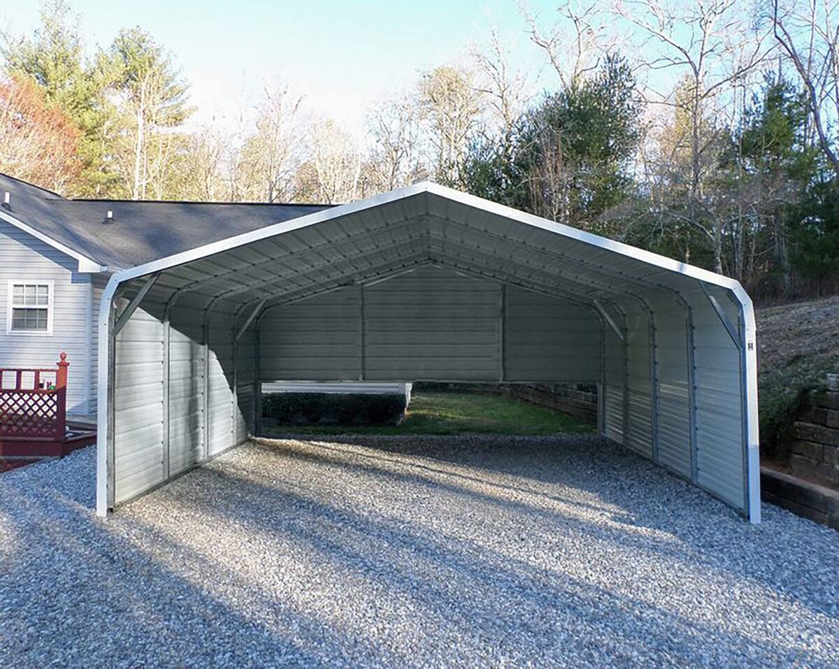 Extended Gable Carport | Custom Structures Direct