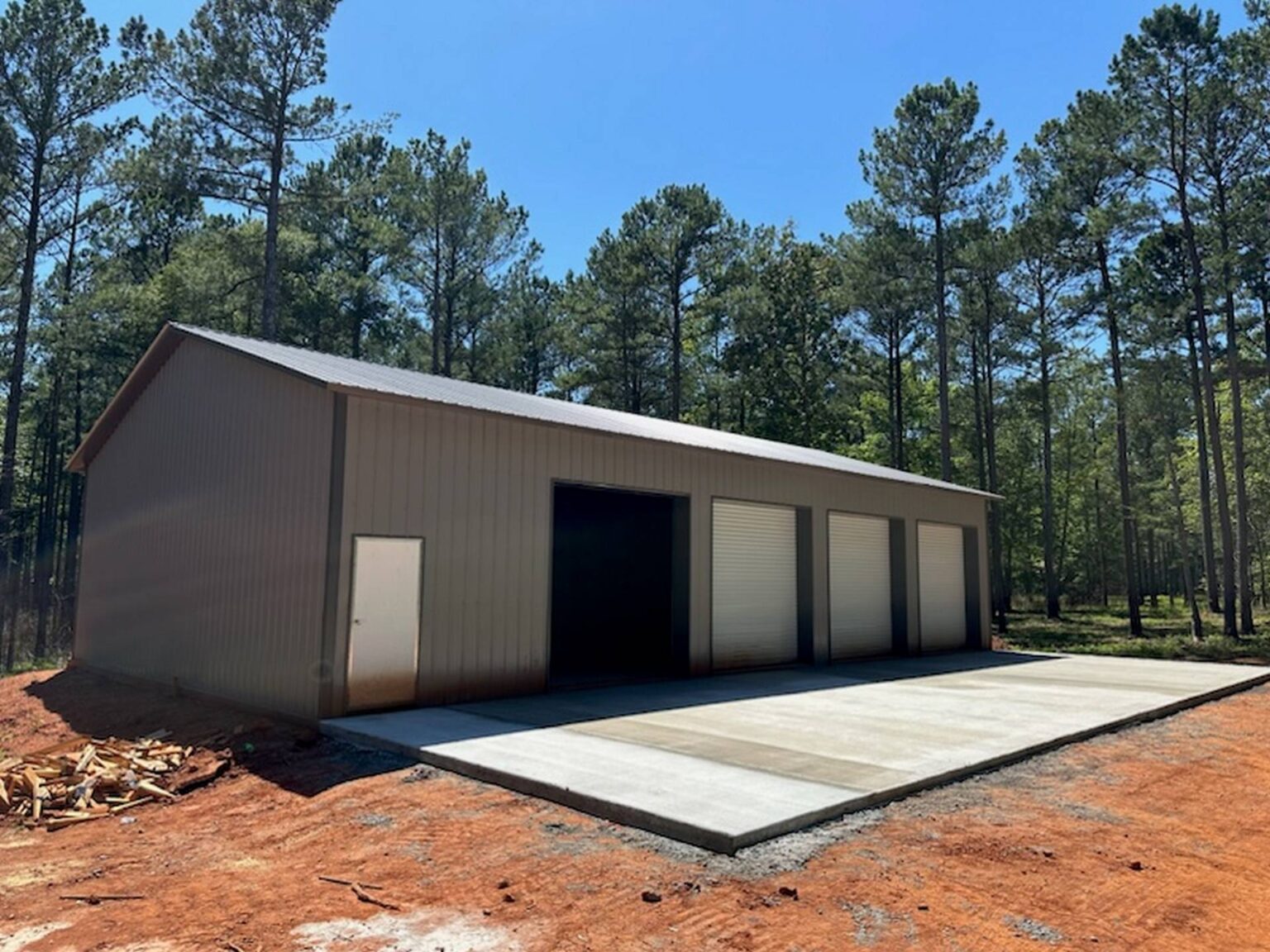 Commercial Multi-Bay Garage | Custom Structures Direct