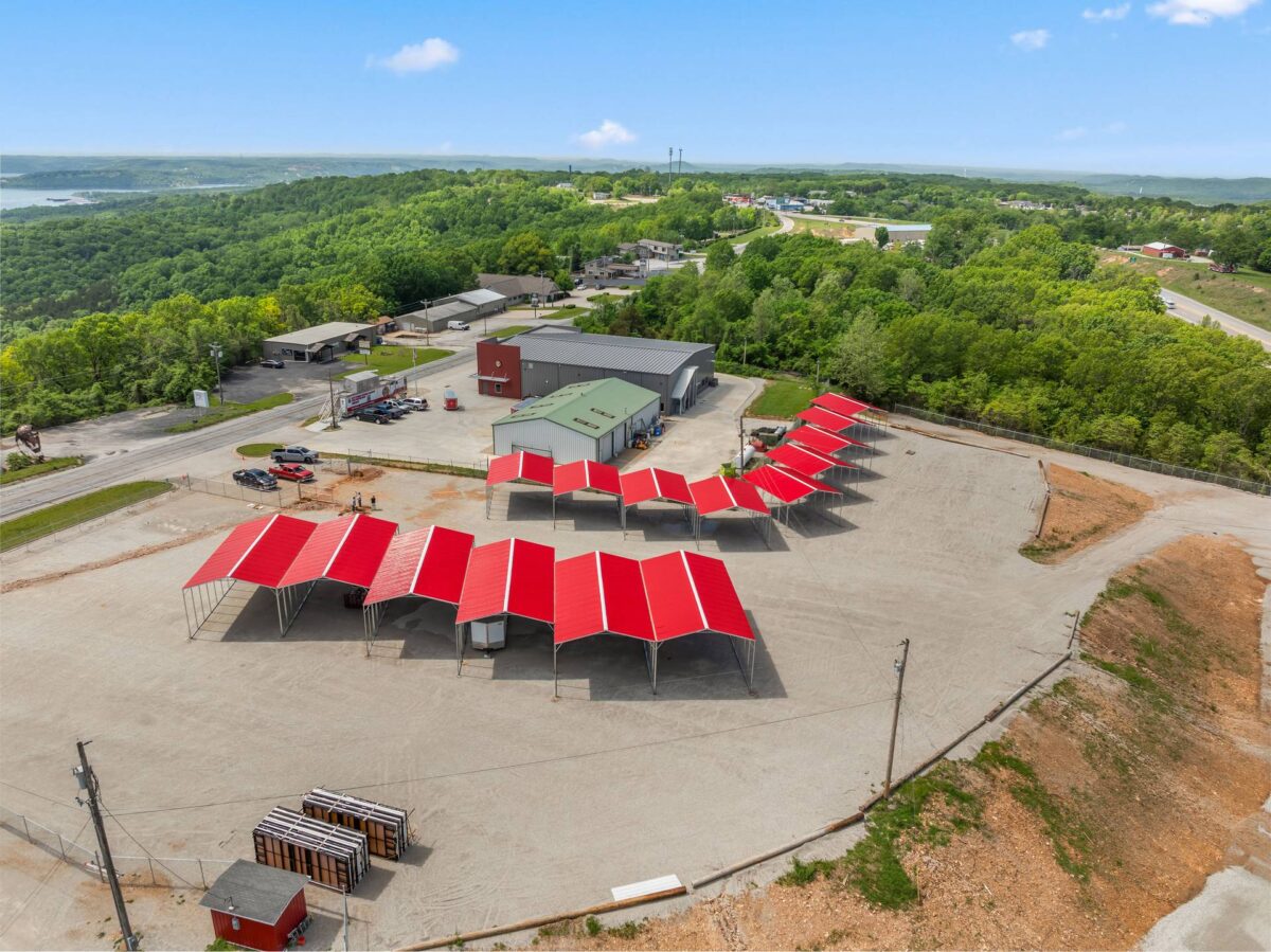 Commercial RV Storage Facility | Custom Structures Direct