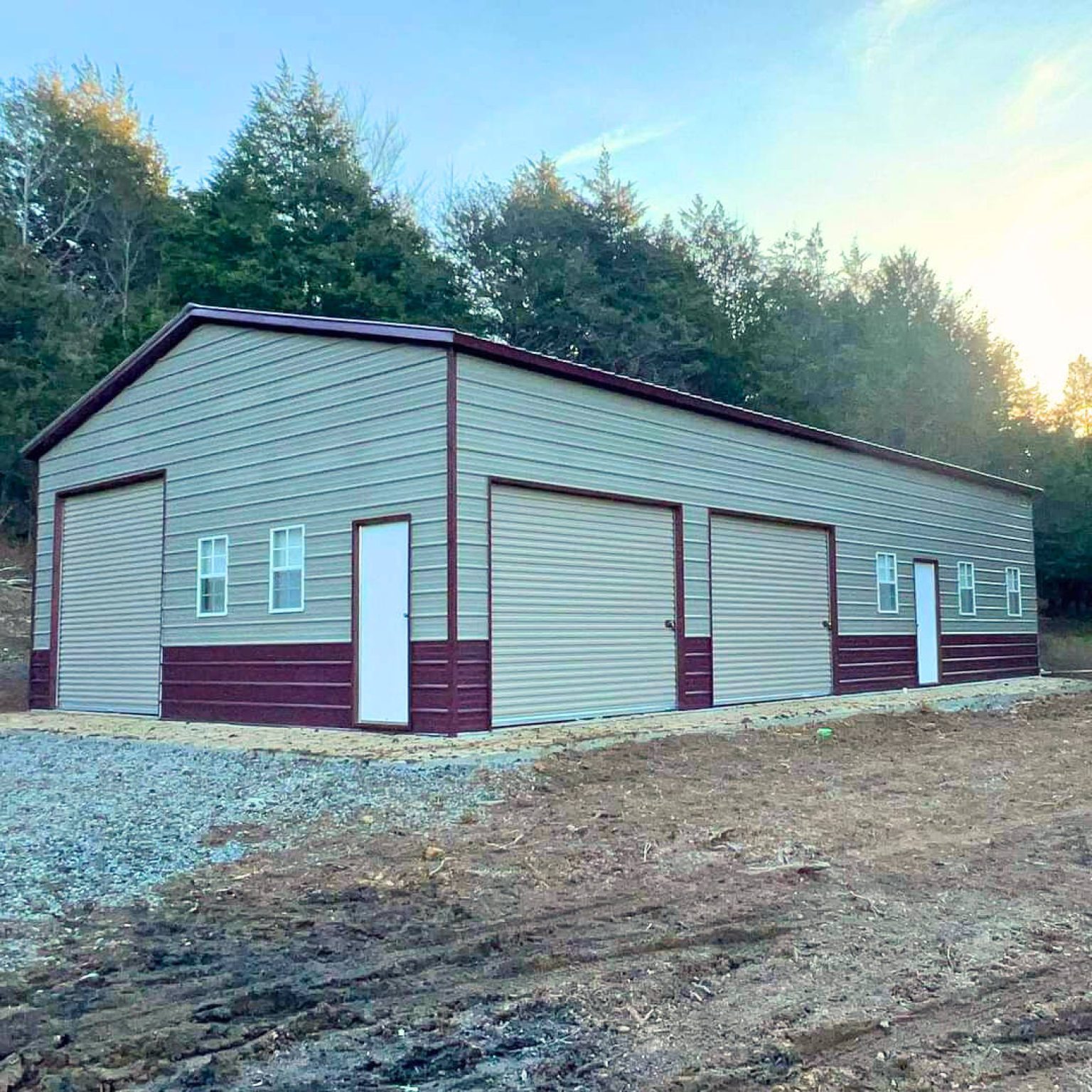 Extra Large Multi-Bay Garage | Custom Structures Direct