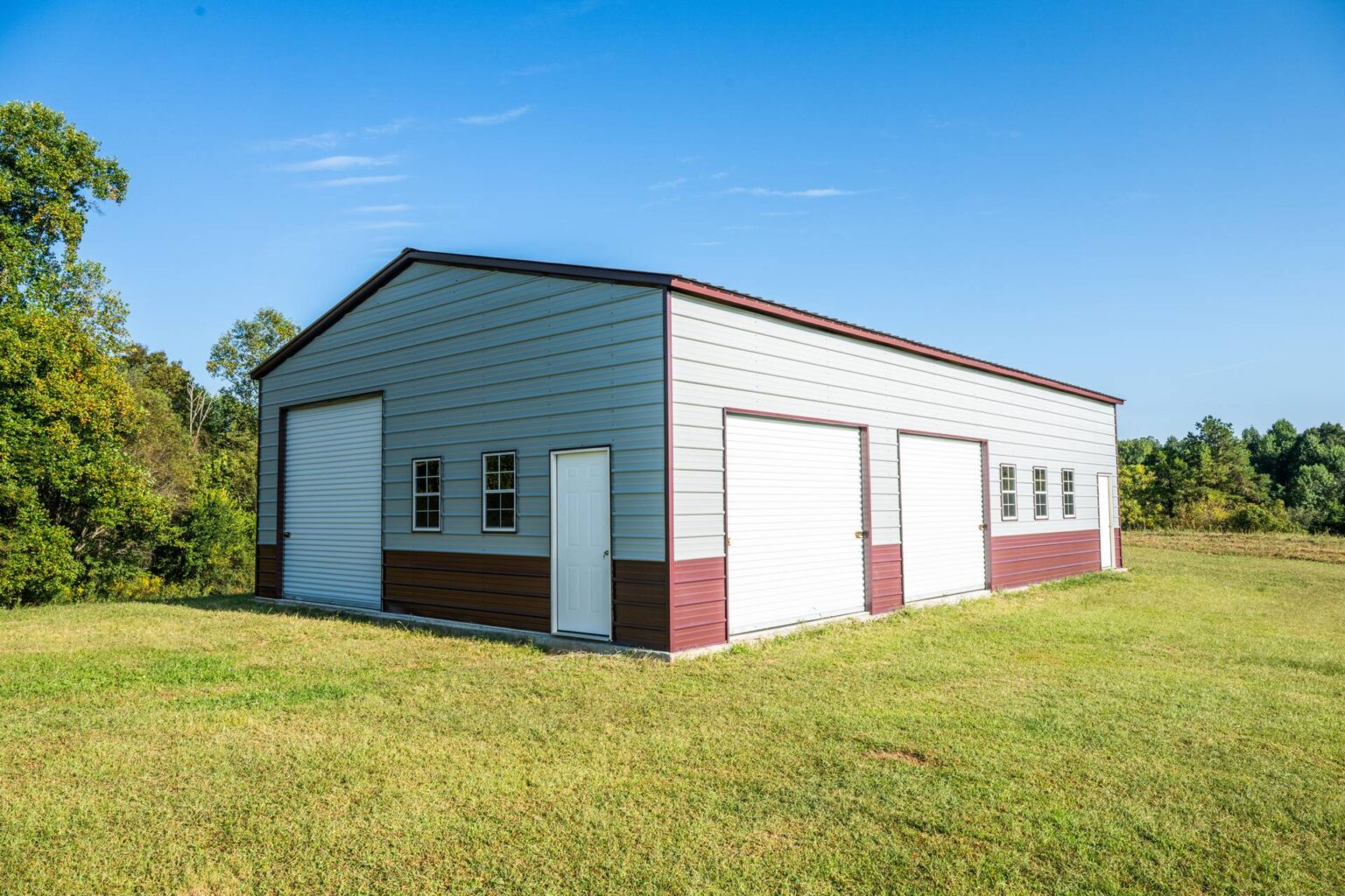 Extra Large Multi-Bay Garage | Custom Structures Direct